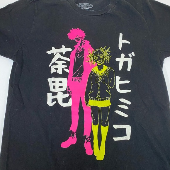 Hot Topic | Tops | Hot Topic My Hero Academia Toga And Dabi Shirt ...